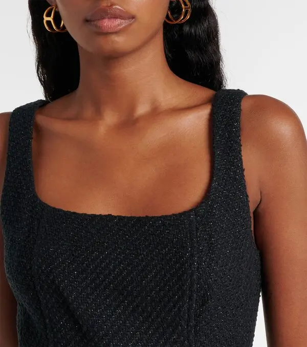 Veronica Beard Delphine Cotton-blend Mini Dress