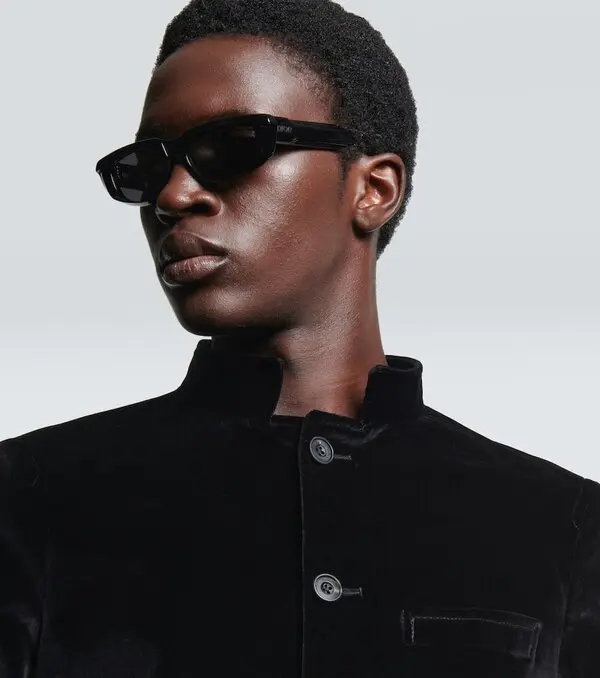 Dior Diorxplorer S3i Rectangular Sunglasses - Black