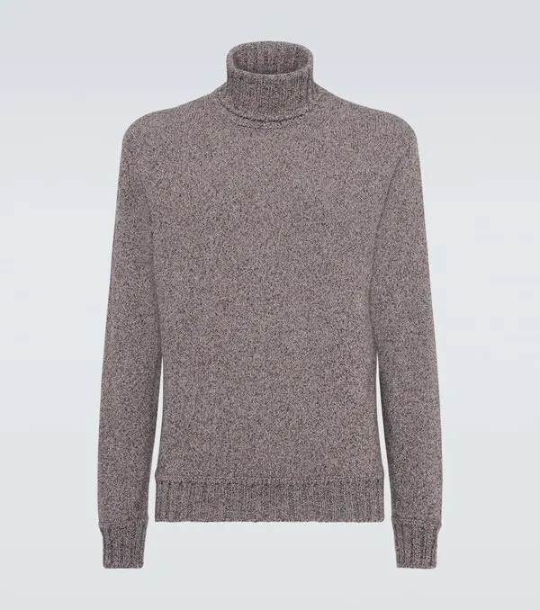 Zegna Cashmere Turtleneck Top