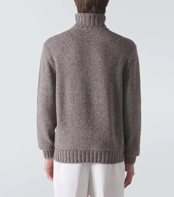 Zegna Cashmere Turtleneck Top