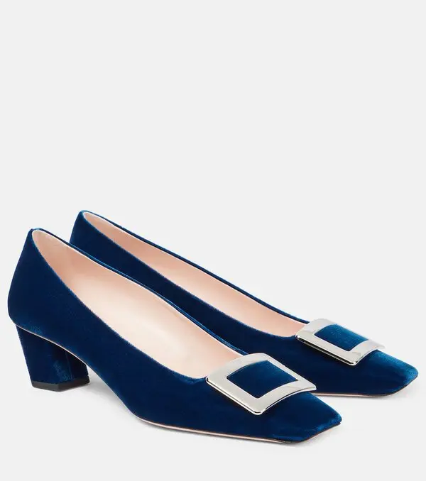 ROGER VIVIER Belle Vivier 45 Pumps - Blue