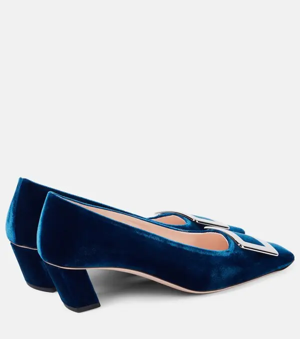 ROGER VIVIER Belle Vivier 45 Pumps - Blue