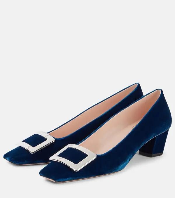 ROGER VIVIER Belle Vivier 45 Pumps - Blue