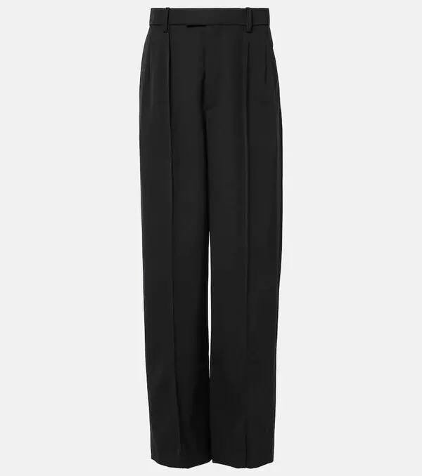 Wardrobe.NYC X Rhw Web Wool Wide-leg Pants