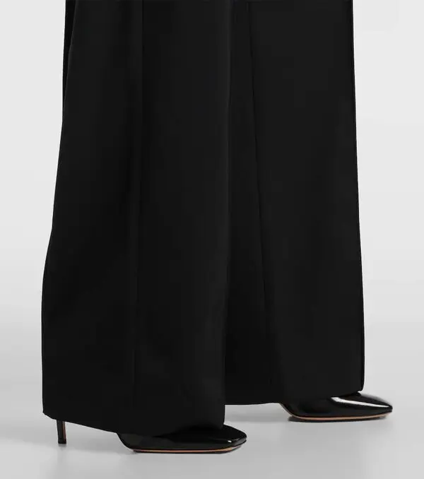 Wardrobe.NYC X Rhw Web Wool Wide-leg Pants