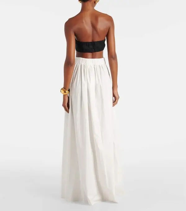 ADRIANA DEGREAS Cotton Bandeau Top