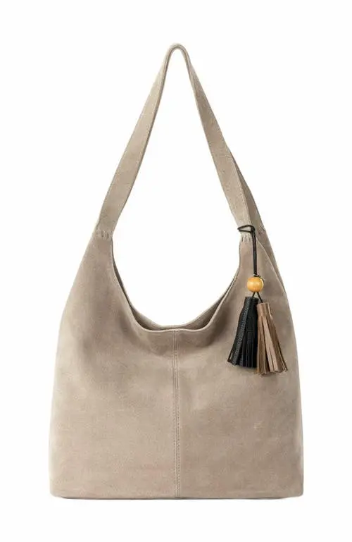 THE SAK Huntley Hobo Bag - Sand Suede