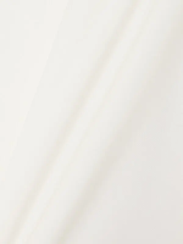 Carven Padded Silk-habotai Blouse