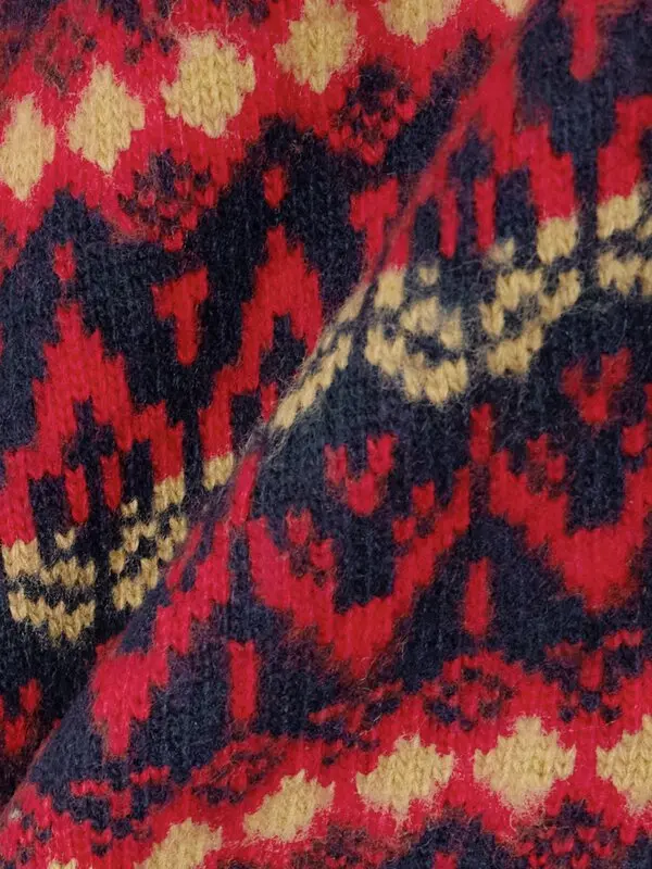 Bally Wool Jacquard-knit Sweater