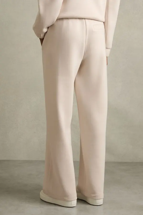 REISS Laney Interlock Wide-leg Drawstring Joggers