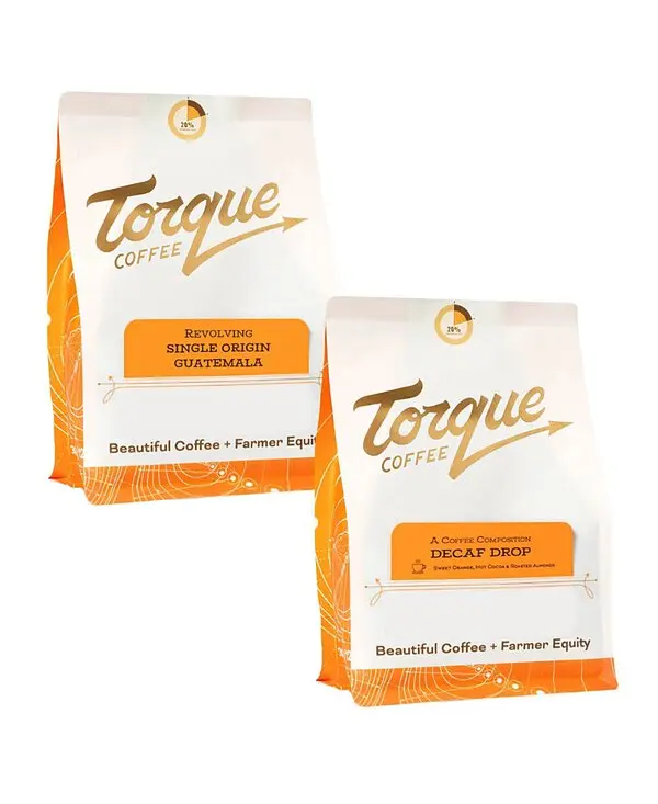 GOCOFFEEGO Torque Professor Peaberry's Drip Day & Night Decaf Drop & Guatemala - Brown
