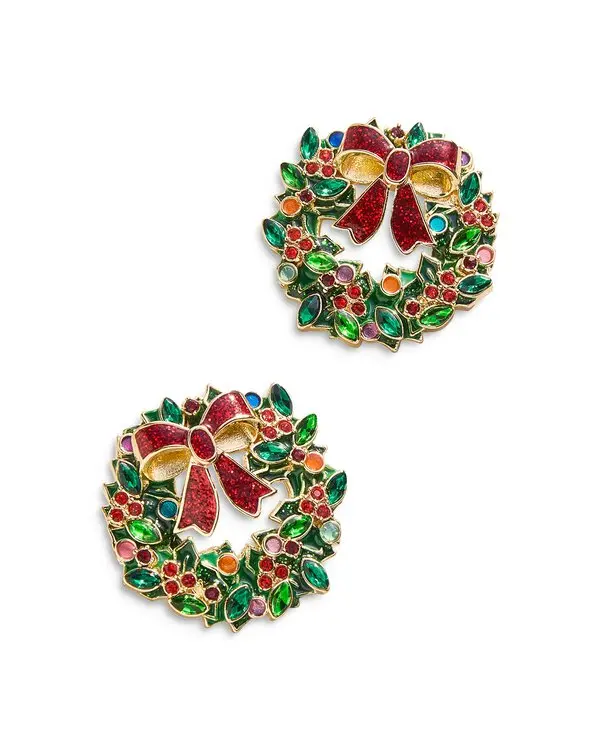 Baublebar Crystal Wreath Stud Earrings