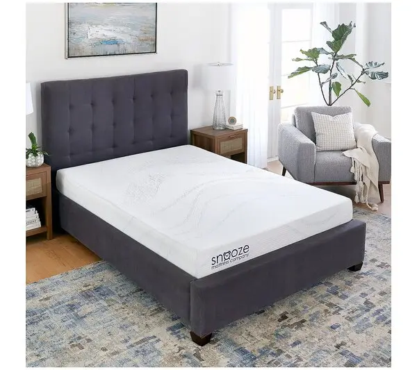 SNOOZE MATTRESS CO. Snooze 8-inch Triple Layer Support Mattress-in- A-box, Full