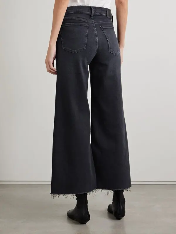 Citizens Of Humanity Lyra High-rise Wide-leg Jeans - Black
