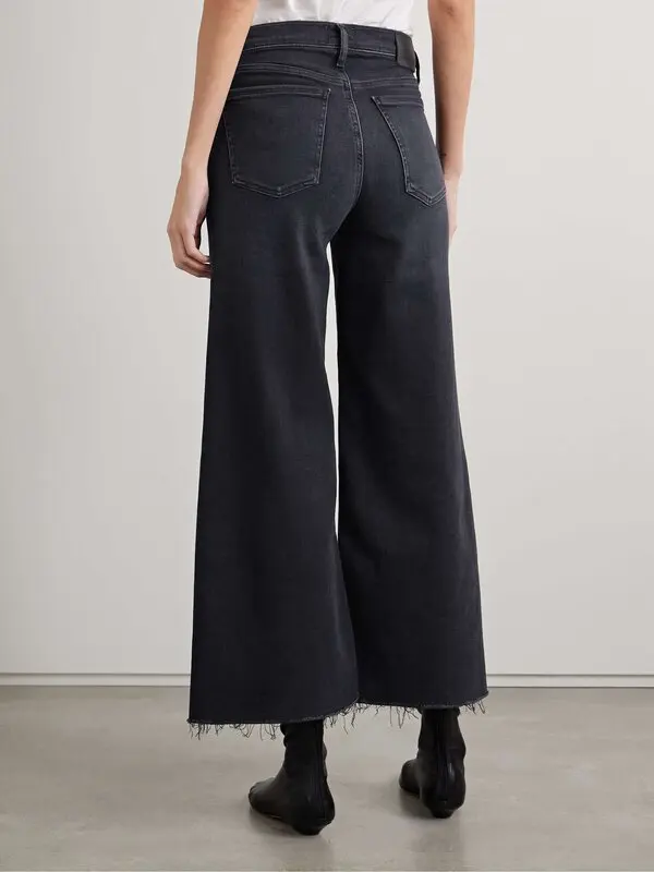 Citizens Of Humanity Lyra High-rise Wide-leg Jeans - Black