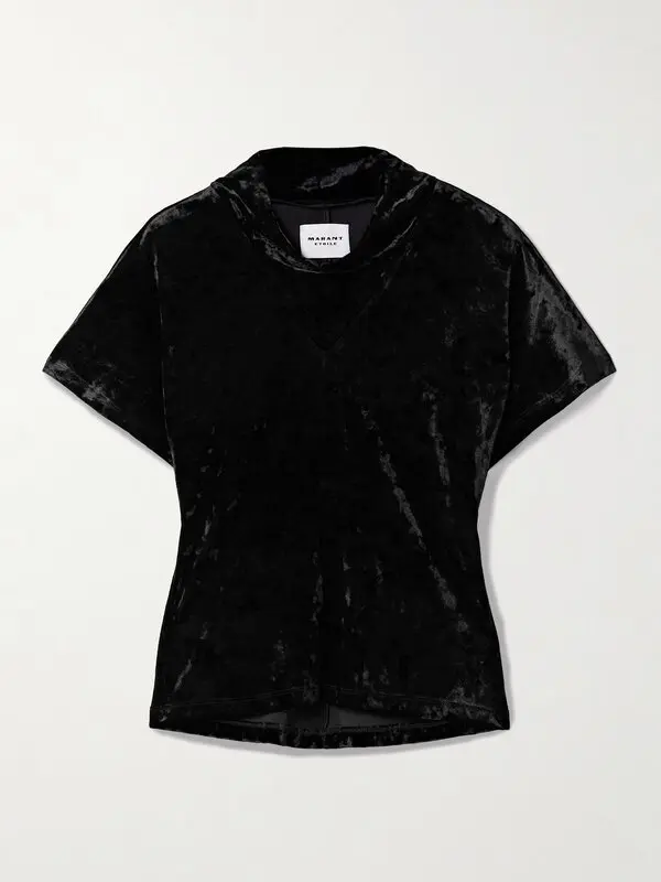 MARANT ETOILE Hailey Velvet T-shirt
