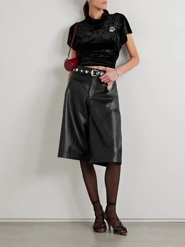 MARANT ETOILE Hailey Velvet T-shirt