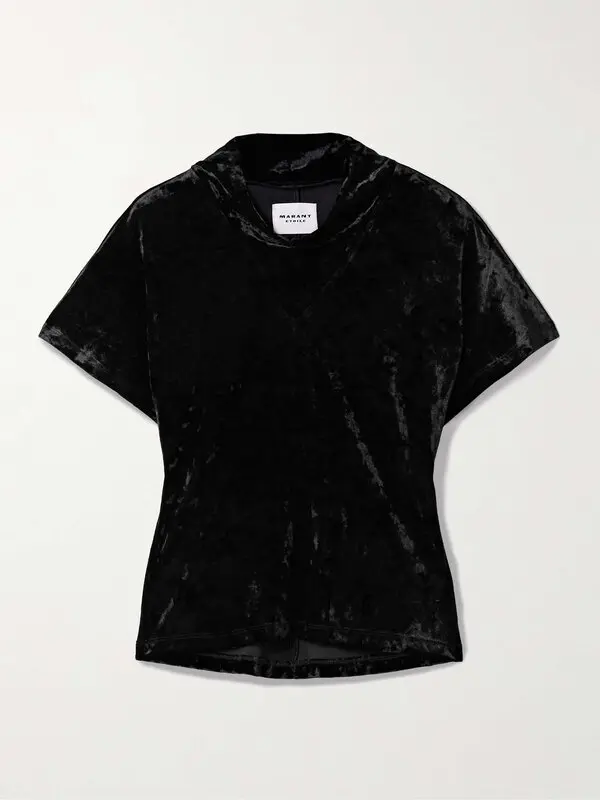 MARANT ETOILE Hailey Velvet T-shirt
