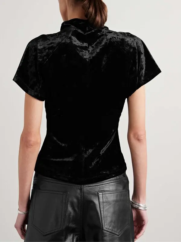 MARANT ETOILE Hailey Velvet T-shirt