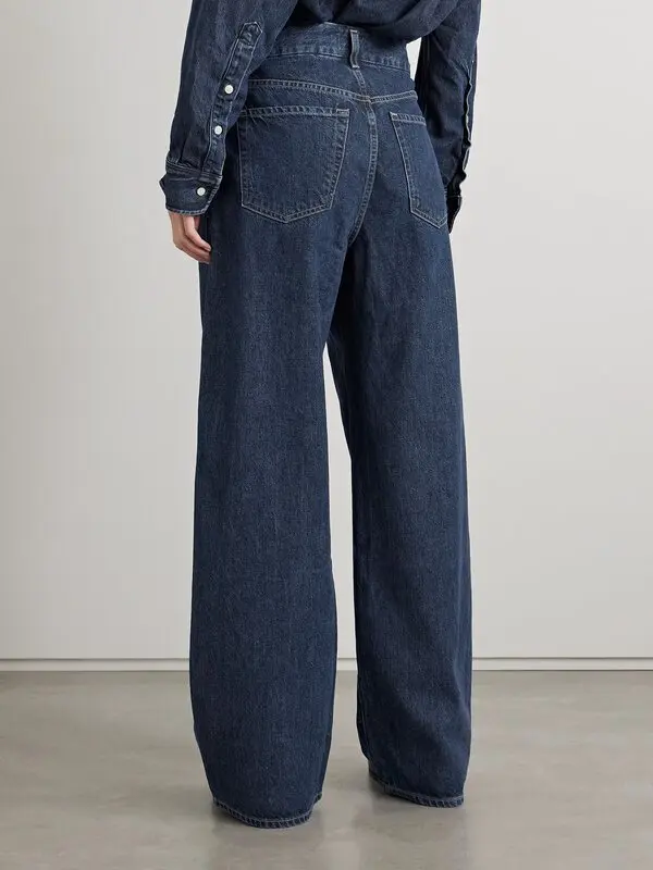 Citizens Of Humanity Petra Pleated Wide-leg Jeans
