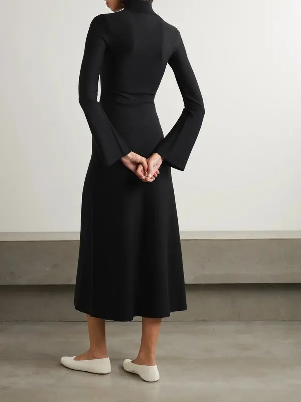 Gabriela Hearst Erebus Wool-blend Midi Dress