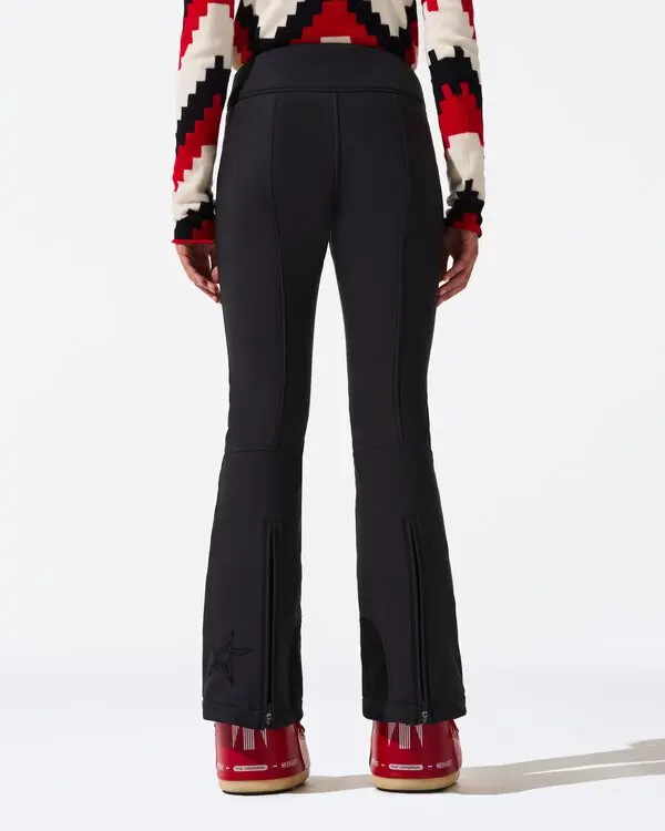 Perfect Moment Mid-rise Aurora Flare Ski Pant - Black
