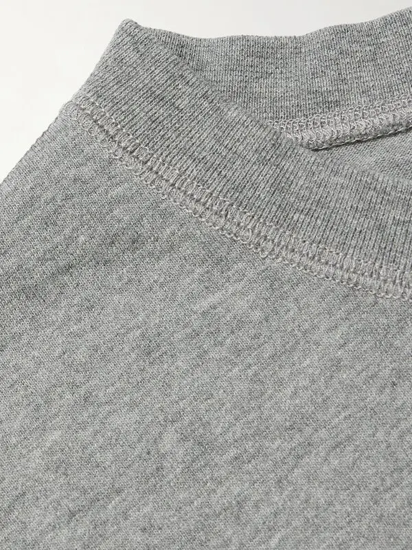 DRAKE'S Hiking Cotton-jersey T-shirt - Gray