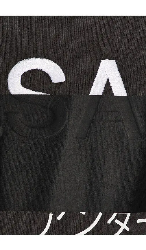 ALLSAINTS Redact Short Sleeve Crew In Black