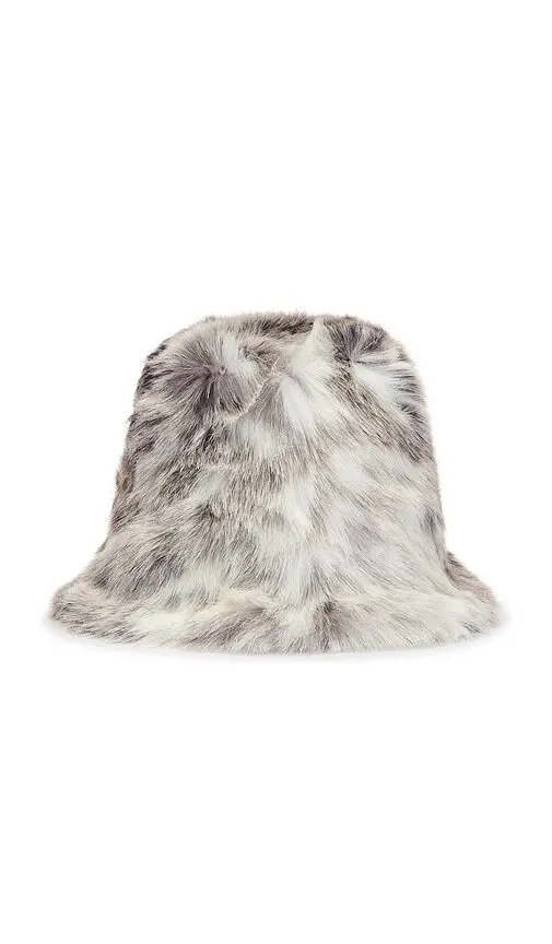 UNREAL FUR Yeoman Bucket Hat - Snow Leopard