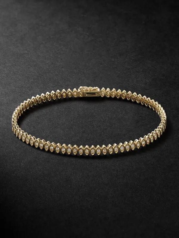 SYDNEY EVAN 14-karat Diamond Bracelet - Gold