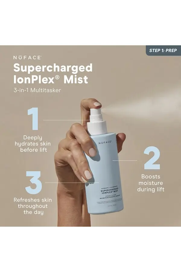 NuFACE Supercharged Ionplex Facial Mist - N,a