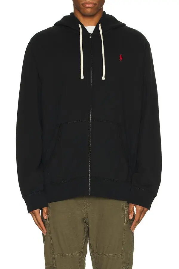 Polo Ralph Lauren Full Zip Hoodie - Black