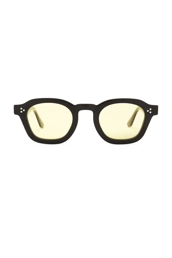 AKILA Logos Sunglasses - Black & Yellow
