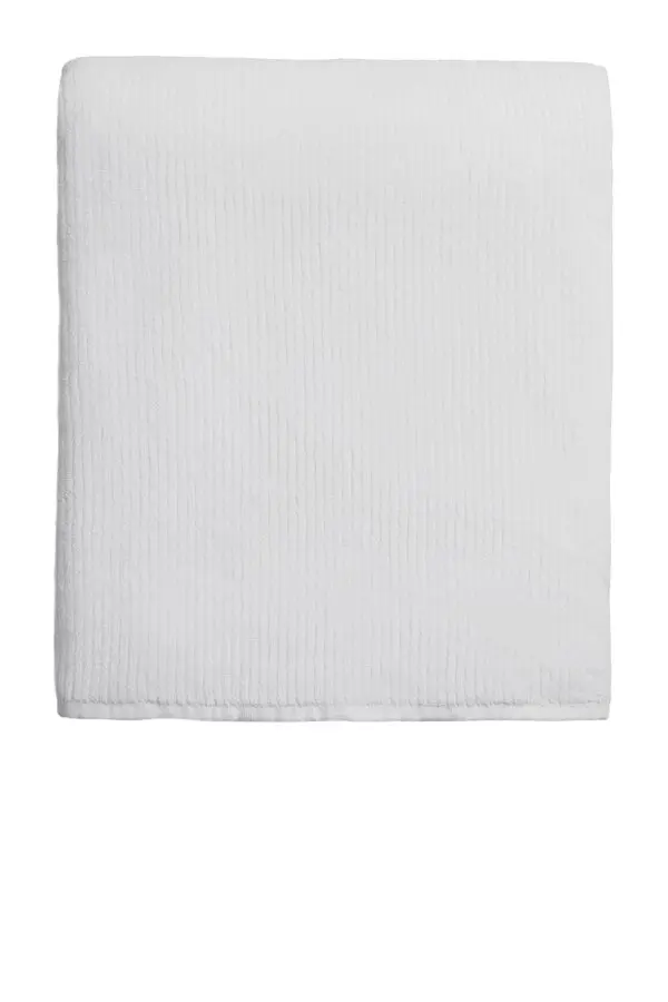 PARACHUTE Soft Rib Bath Sheet - White