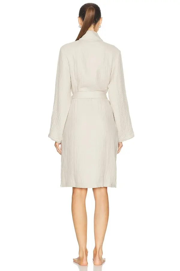 PARACHUTE Cloud Cotton Robe In Cream - Bone