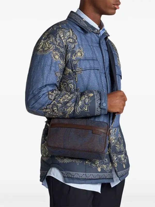 Etro Paisley Cotton-blend Bag - Brown