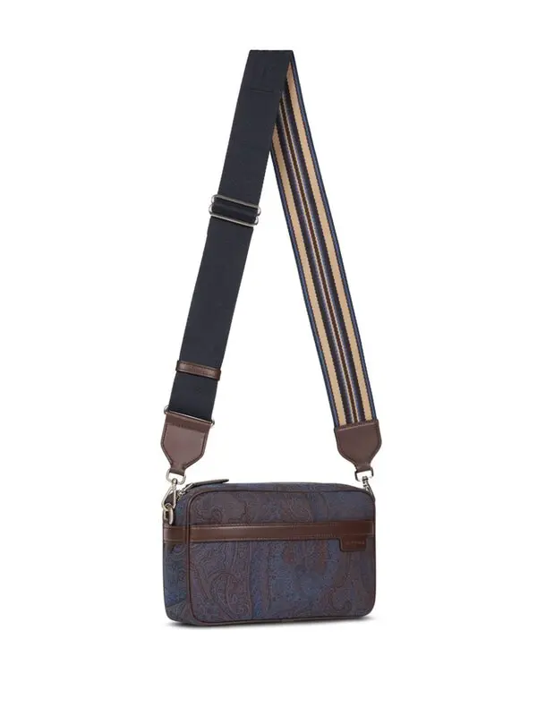Etro Paisley Cotton-blend Bag - Brown
