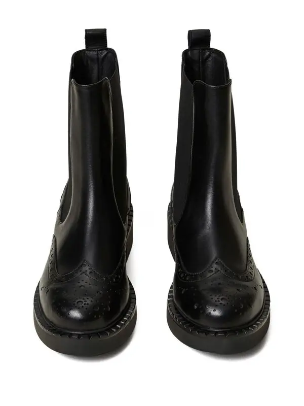 TWINSET 40mm Leather Chelsea Boots