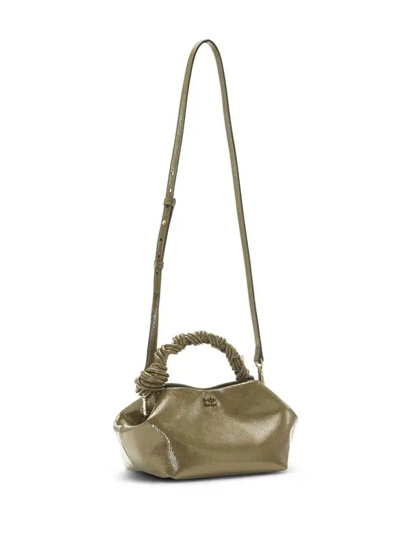 GANNI Small Bou Cross Body Bag - Green