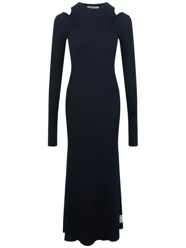 Ports 1961 Cut-out Midi Dress - Black