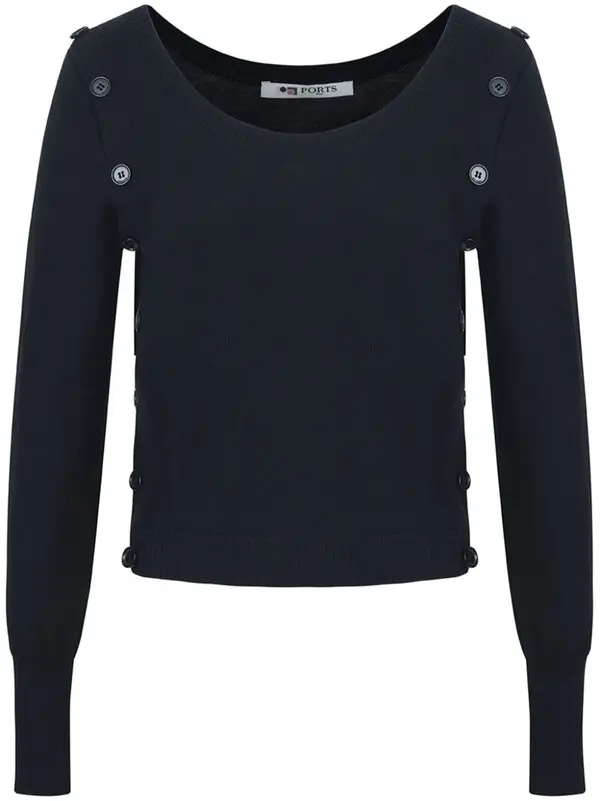 Ports 1961 Button-detail Jumper