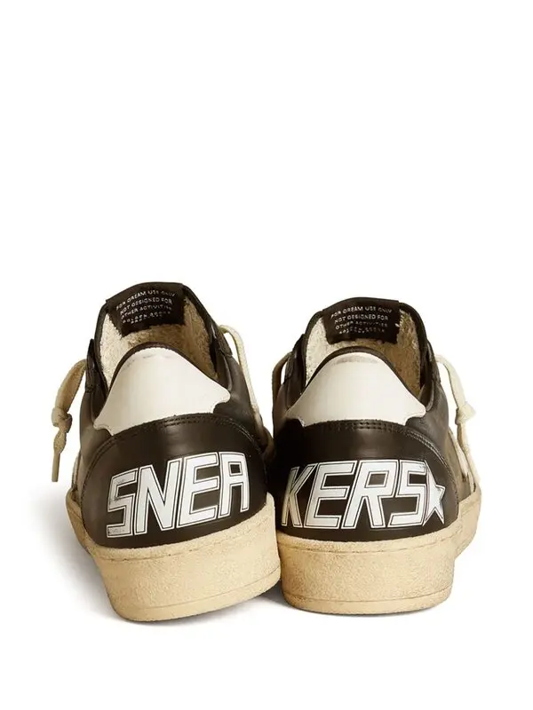 GOLDEN GOOSE Ball Star Sneakers - Black