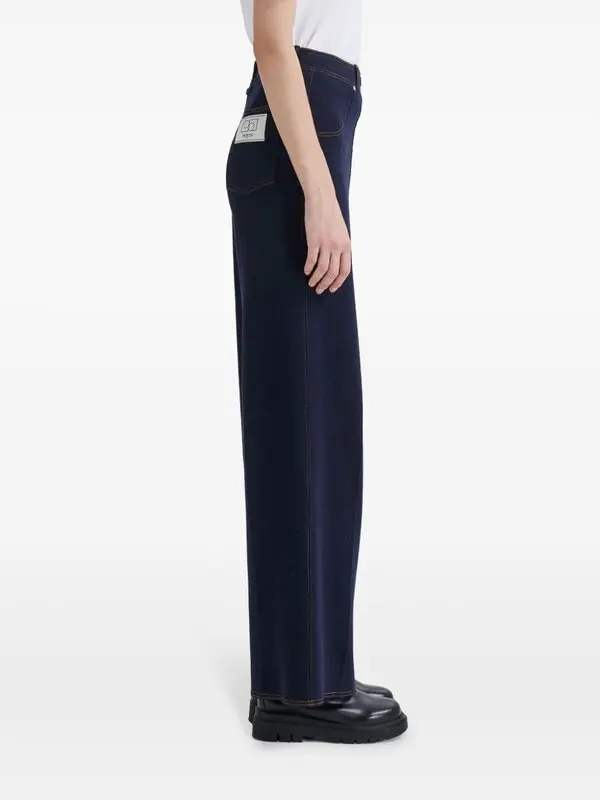 Ports 1961 Knitted Flared Trousers