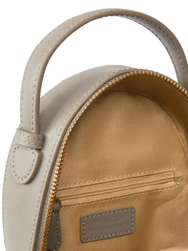 Pinko Love Click Matelassé Backpack - Neutrals