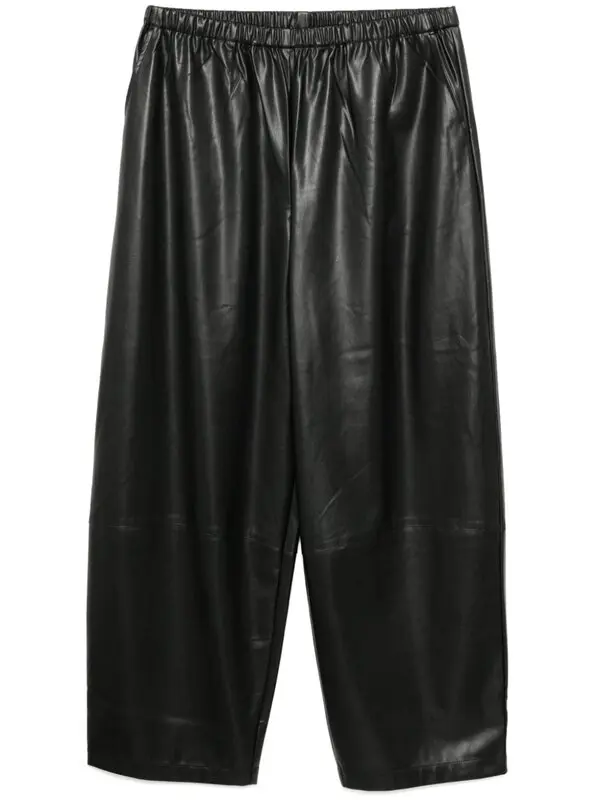 B+AB Faux-leather Trousers