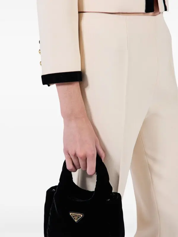 Prada Sablé Tapered Trousers