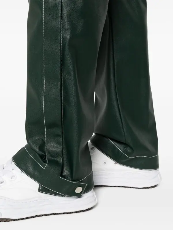 Amiri Logo-embroidered Straight Trousers