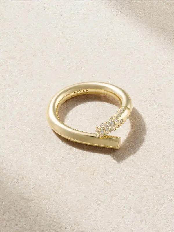 TABAYER Oera 18-karat Diamond Ring - Gold