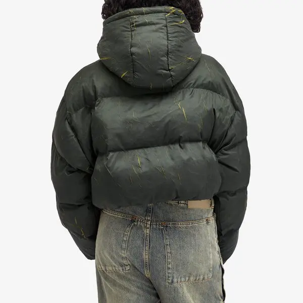 DAILY PAPER Jorja Puffer Jacket - Cardamon Green