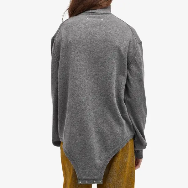 MAISON MARGIELA Wool-blend Turtleneck Sweatshirt